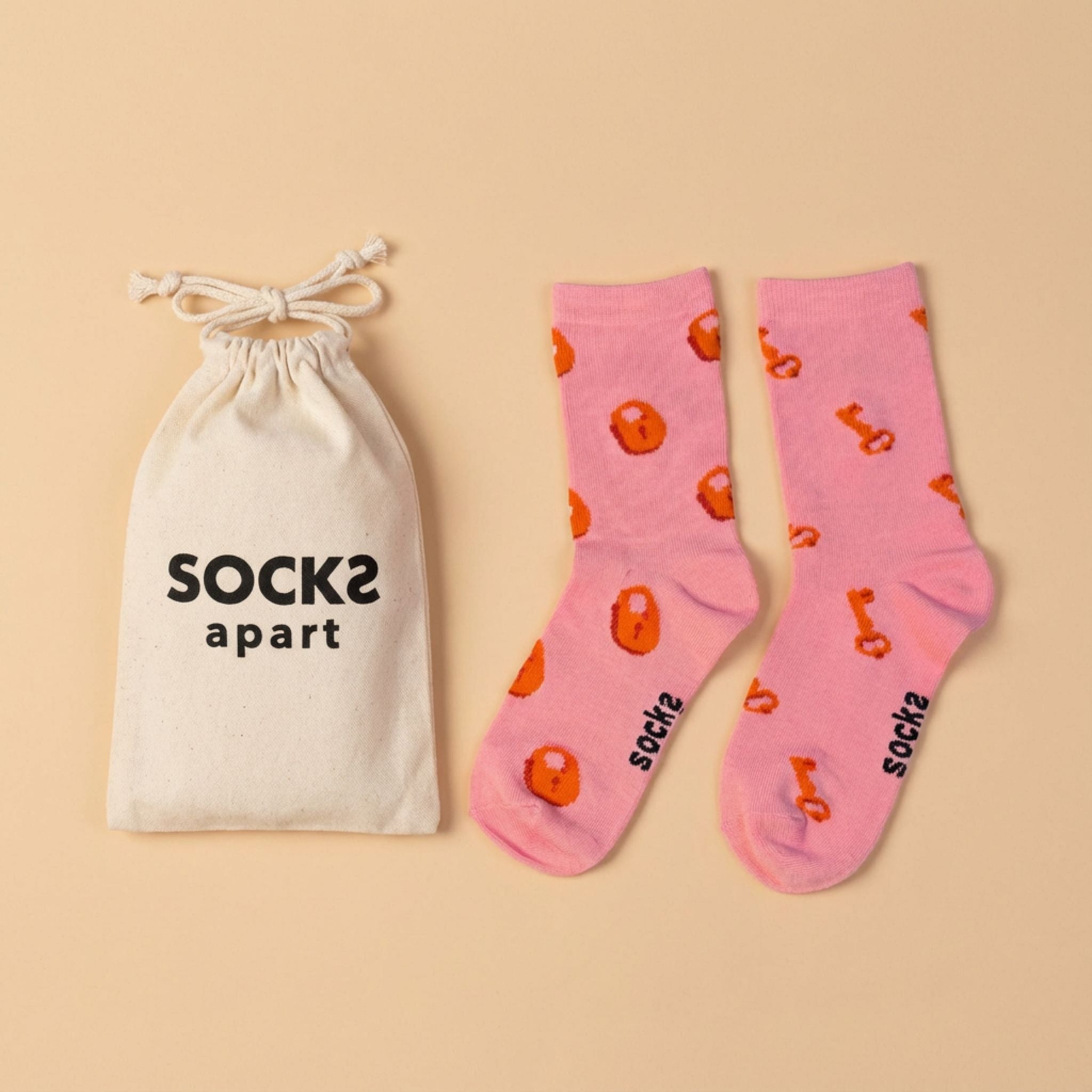 Lock & Key Socks (Adult/Unisex) – socks apart